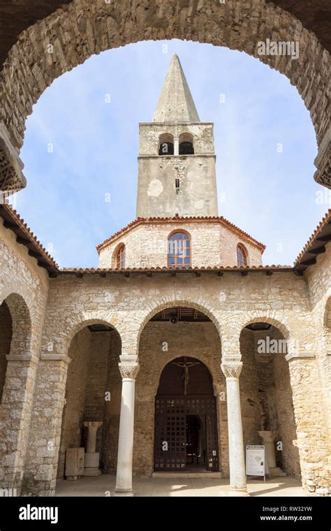 Euphrasian Basilica Eufrazijeva Bazilika In Croatian Or The