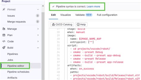 gitlab automated ci cd embedded multi project building using docker