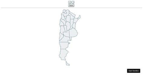 Map Argentina Using React Simple Maps Codesandbox