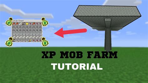 How To Make A Mob Xp Farm In Minecraft Fast Youtube