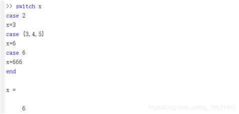 matlab学习日记（3）选择结构与循环结构 matlab选择结构的格式 csdn博客