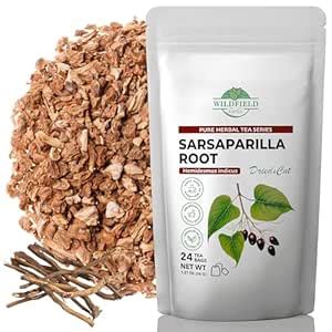 24 Té De Raíz De Zarzaparrilla Smilax Glabra 24