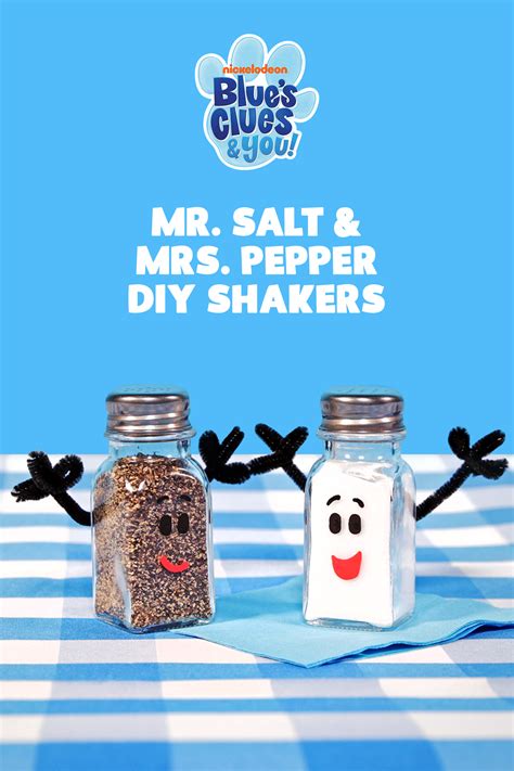 DIY Mr Salt Mrs Pepper Shakers Nickelodeon Parents