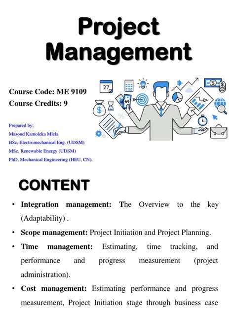 L1l2l3 Project Integration Management2 Pdf Project Management