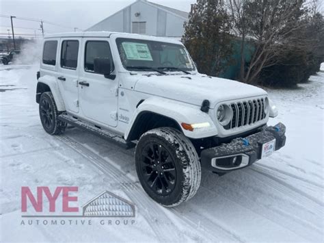 New 2024 Jeep Wrangler 4xe Sahara 4xe Utility In Oneida CZ3303 NYE