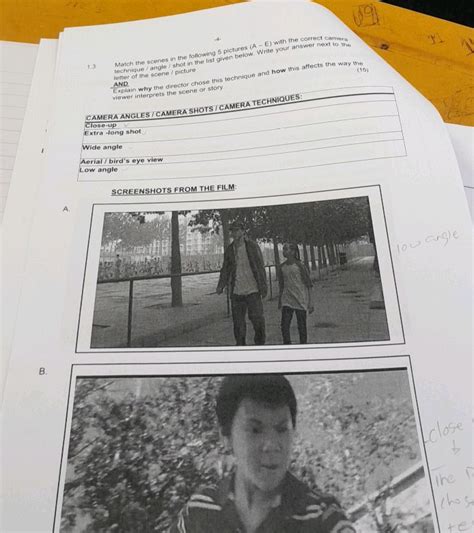 Match The Scenes In The Following Pictures Studyx
