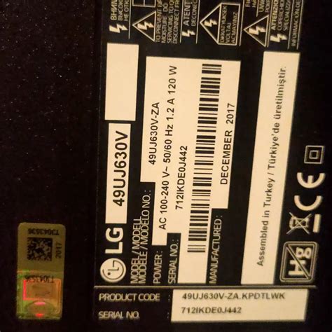 LG 49Uj630V ekranı kırık çalışan TV - TV ve Görüntü Sistemleri - 1679893737