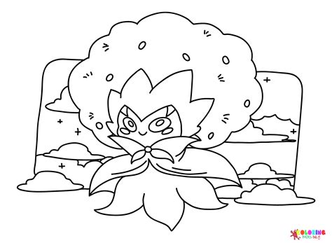 20 Eldegoss Coloring Pages Free Printable Pdf And Online Coloring