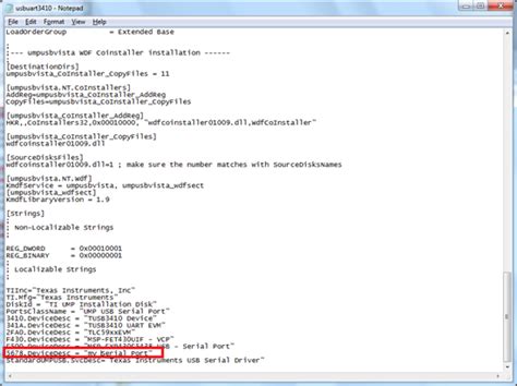 TUSB Manufacturer String Descriptor Issue Interface Forum