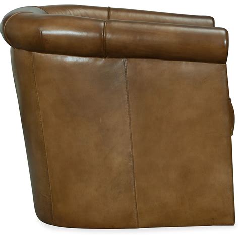 Hooker Furniture Club Chairs Cc388 Sw 083 Axton Swivel Leather Club