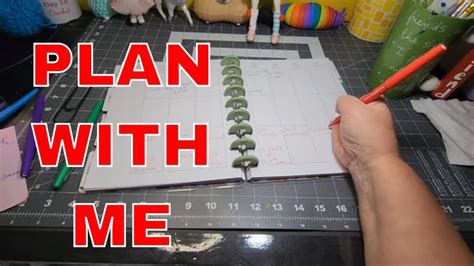 Plan With Me Happy Planner Planning Out My Week Youtube