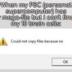 Could Not Copy Files Because No Blank Template Imgflip