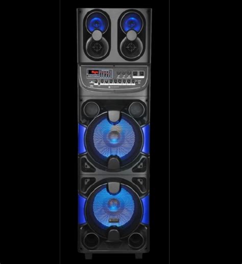 PARLANTE BAFLE POTENCIADO KEN BROWN BOOM DOBLE SUBWOOFER