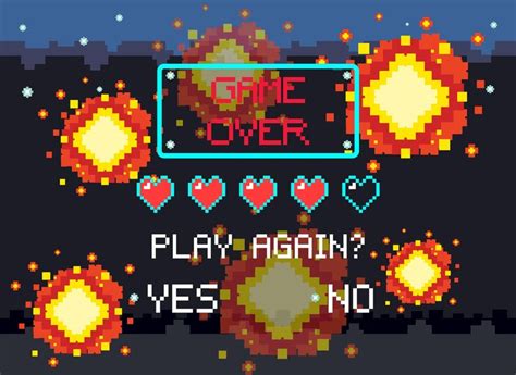 우주 게임 사용자 인터페이스 템플릿 무료 벡터