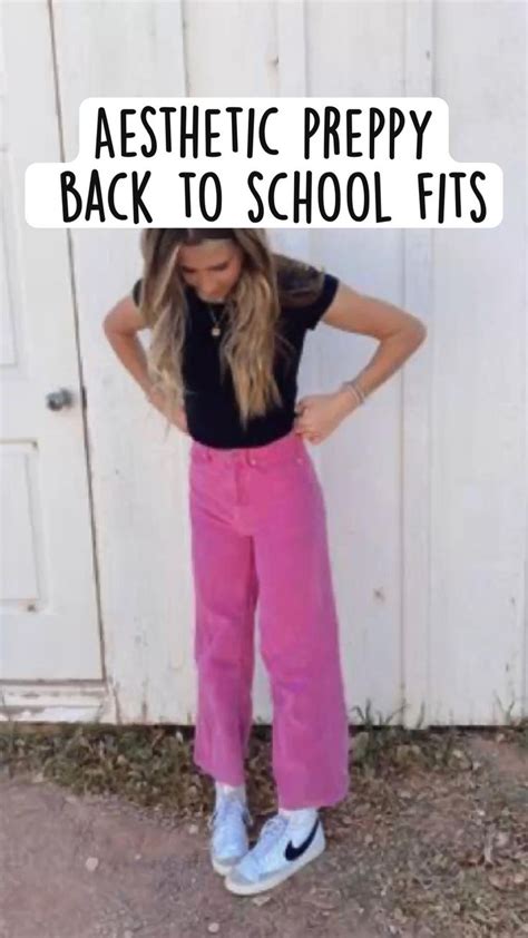 Aesthetic Preppy Back To School Fits Preppy Outfit Preppy Outfits For School Cute Preppy Outfits