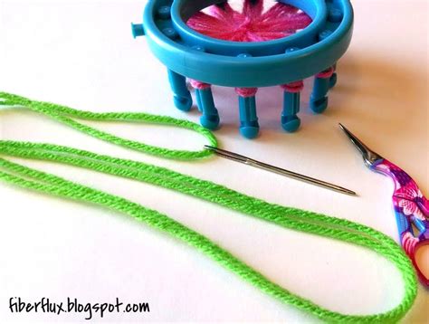 Fiber Flux How To Make A Loom Flower