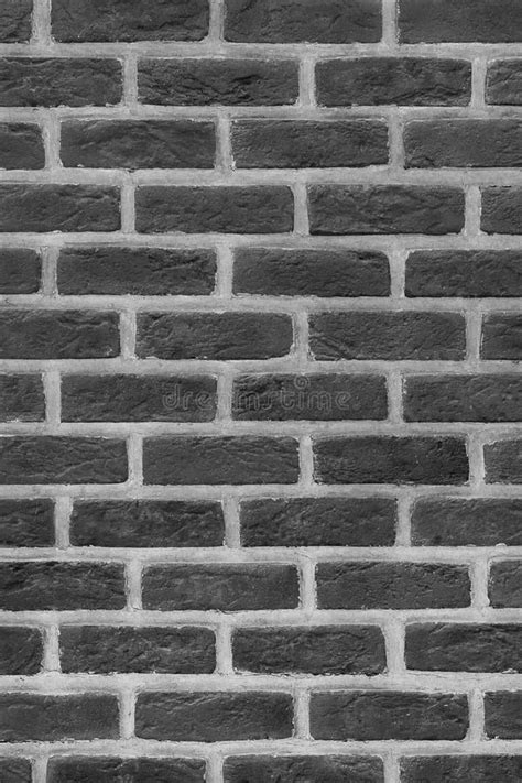 Dark Grey Brick Wall Brickwork Masonry Texture Background Architecture