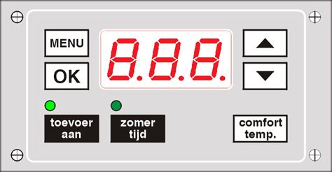 WHR ComfoAir Standard Storing E Toevoer Zehnder NL
