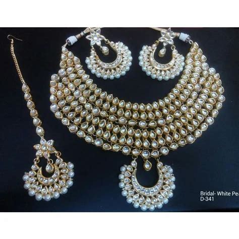 Party Wear Wedding Necklace Set At Rs Set Kirari Suleman Nagar New Delhi ID