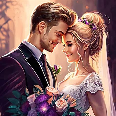 Premium Photo Loving Romantic Couple Ai Generated Characters Happy