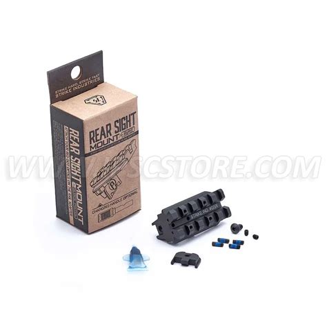Strike Industries Si Gsr Rear Sight Rail Adapter Aluminum