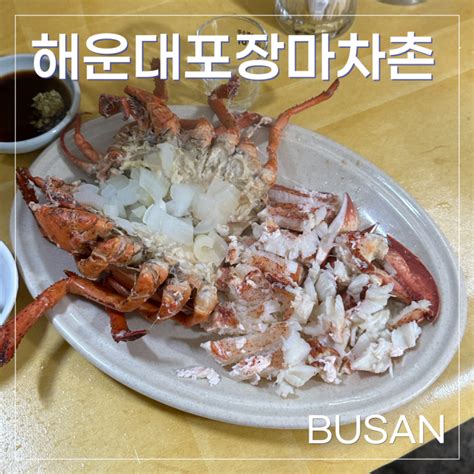 해운대 포장마차촌 오륙도 7호 랍스터 코스 후기 가격 네이버 블로그
