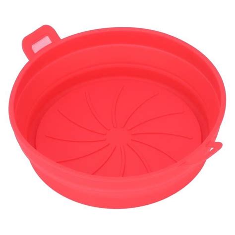 HURRISE Doublure ronde en silicone pour friteuse Friteuse pliable Silicone Liner de qualité