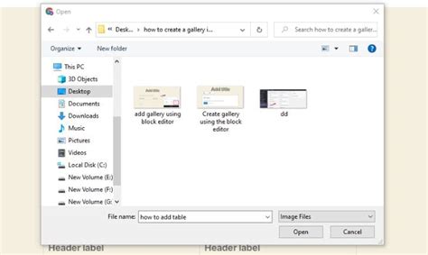 How To Create A Gallery In WordPress