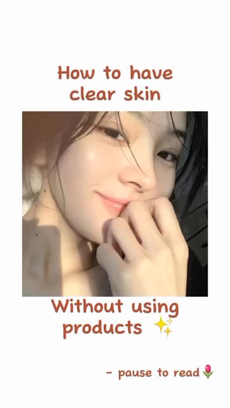 How To Get Clear Skin Clearskin Glassskin Aesthetic Shorts Fyp