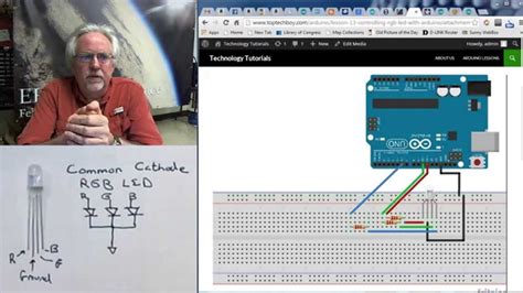 lesson 13 controlling an rgb led with arduino youtube