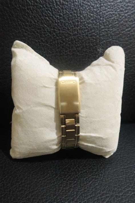 Jam Tangan Wanita Casio General LTP V001G 9BUDF Beige Dial Gold Tone