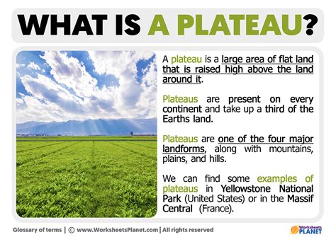 What Is A Plateau
