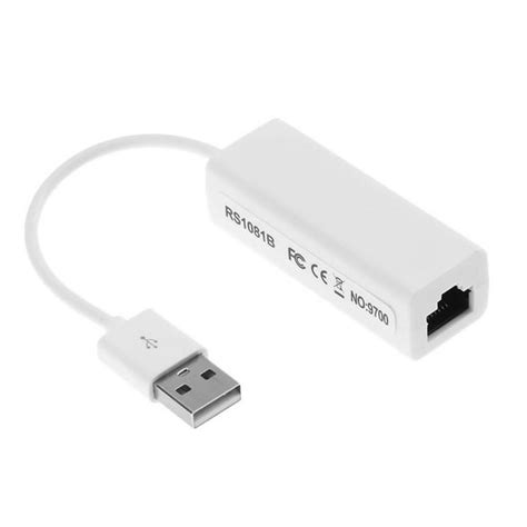 Tarjeta De Red Externa Usb 20 Adaptador Ethernet A Lan Rj45 Ehuebsd