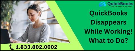 quickbooks disappears while working troubleshooting guide