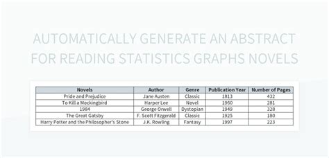 Free Statistics Graphs Templates For Google Sheets And Microsoft Excel