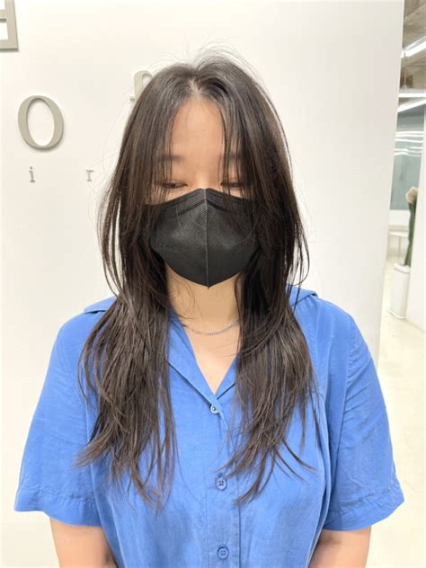 긴머리 슬릭 레이어드컷 슬릭펌 스타일 범계미용실 로프 박세정 원장 네이버 블로그
