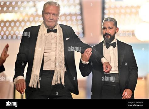 Cannes France 16th May 2024 Jon Voight Shia LaBeouf At The