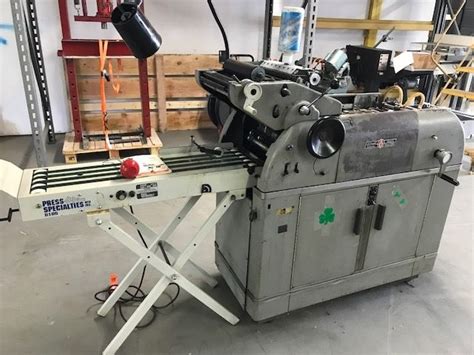 Lot 25 Am Multilith 1250 Single Color Press With Kompac Dampening And