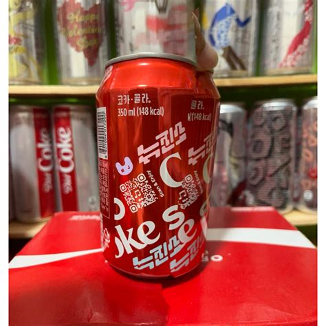 可口可樂 Coca Cola 2024 韓國 New Jeans 限定鋁罐 現貨 滿水滿罐 全新 蝦皮購物