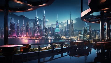 Premium Ai Image Restaurant Radiance Hotel Main Restaurant With