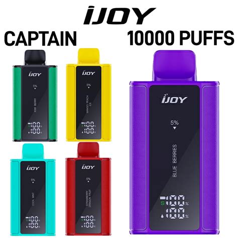 Ijoy Captain10000 Puff Disposable Vape 420 Vape World