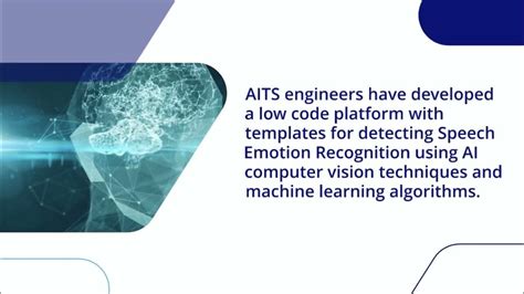 Speech Emotion Recognition Tinyml Cainvas Lowcodeplatform Youtube