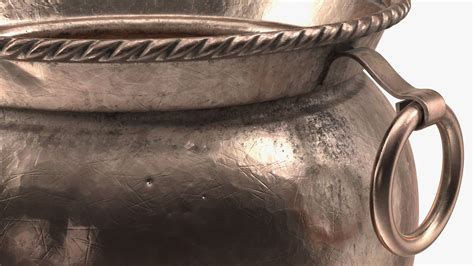 Antique Copper Cookware Collection 3d Model 39 3ds Blend C4d Fbx