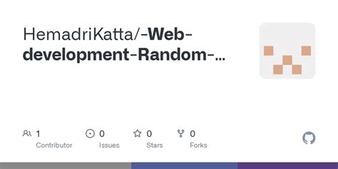 Github Hemadrikatta Web Development Random Number Generator Web App Php