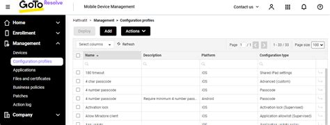 Creating A Configuration Profile Goto Resolve Mdm