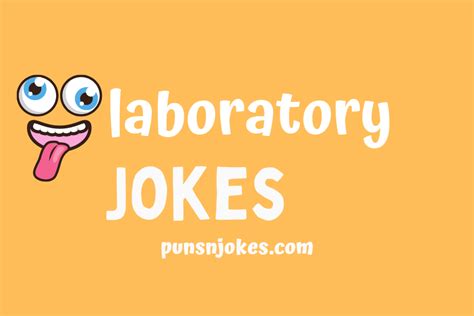 Laboratory Jokes 15 Hilarious Experiments For Science Lovers Puns N