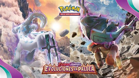 Galería de cartas Escarlata y Púrpura Evoluciones en Paldea de JCC