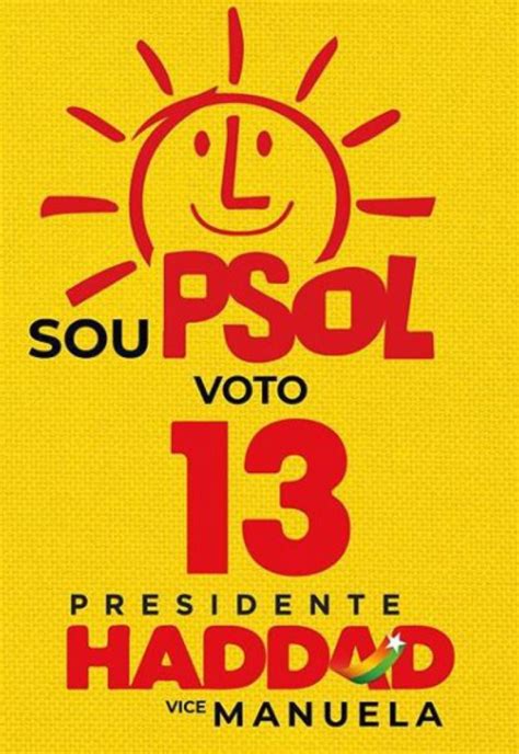 PSOL oficializa apoio à candidatura de Haddad no 2º turno