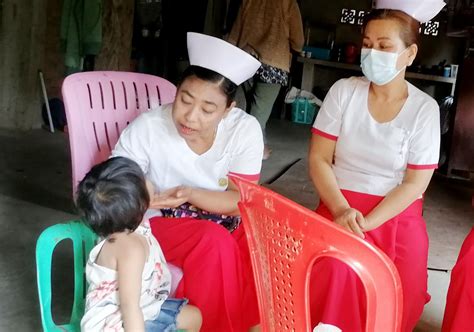 ရခိုင်ပြည်နယ် မောင်တောမြို့၌ ဝိမလရပ်ကွက်အတွင်းရှိ အသက်ခြောက်လအထက် ငါးန