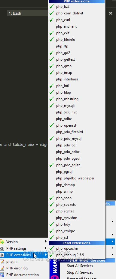 Php Laravel Could Not Find Driver When Migrating Stack Overflow